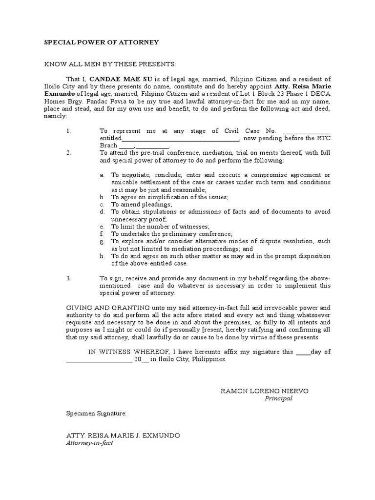 How Do I Resign As Power Of Attorney