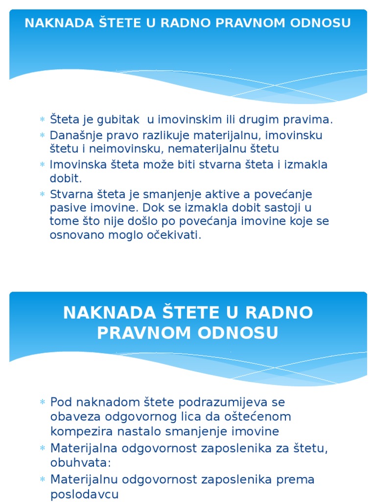 Naknada Stete | PDF