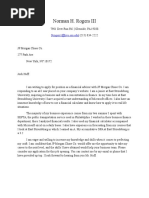 JP Morgan Cover Letter Example | PDF