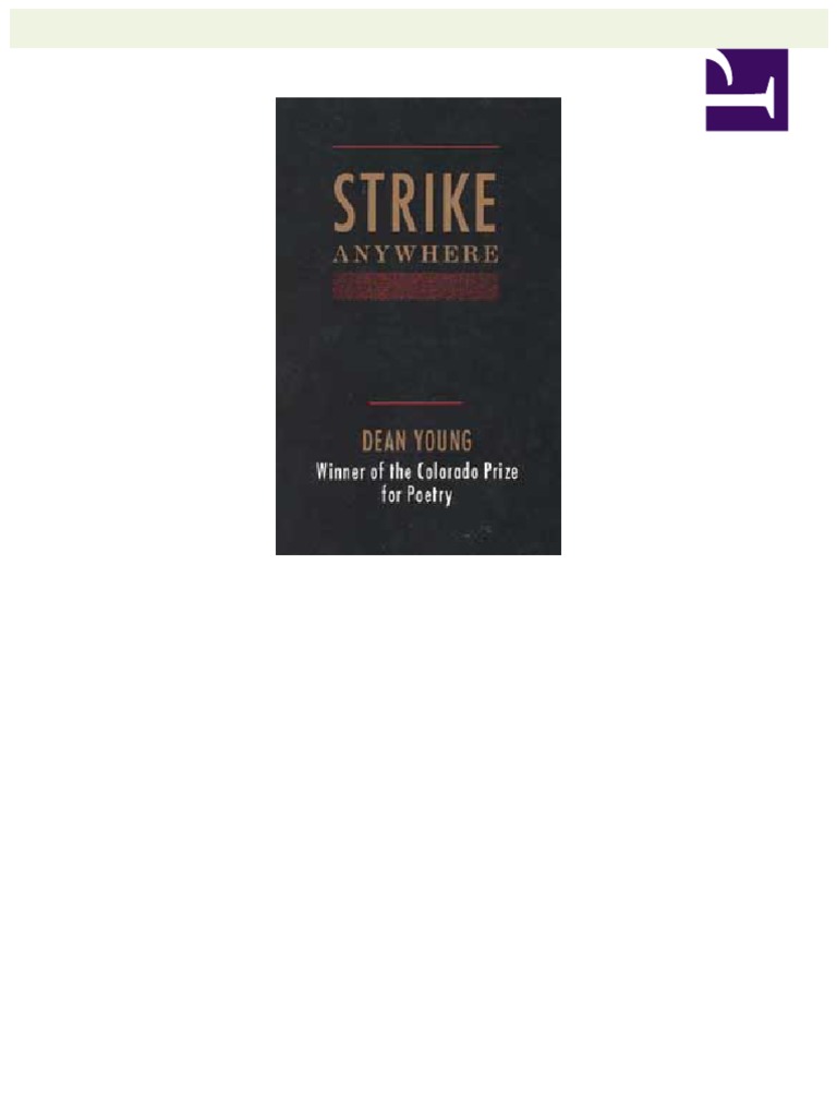 Young, Dean Simic, Charles (1995) - Strike Anywhere | PDF | Nature
