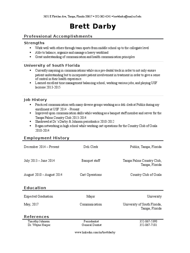 Senior Capstone Resume | PDF