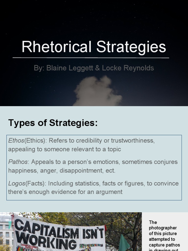 Understanding Rhetorical Strategies | PDF