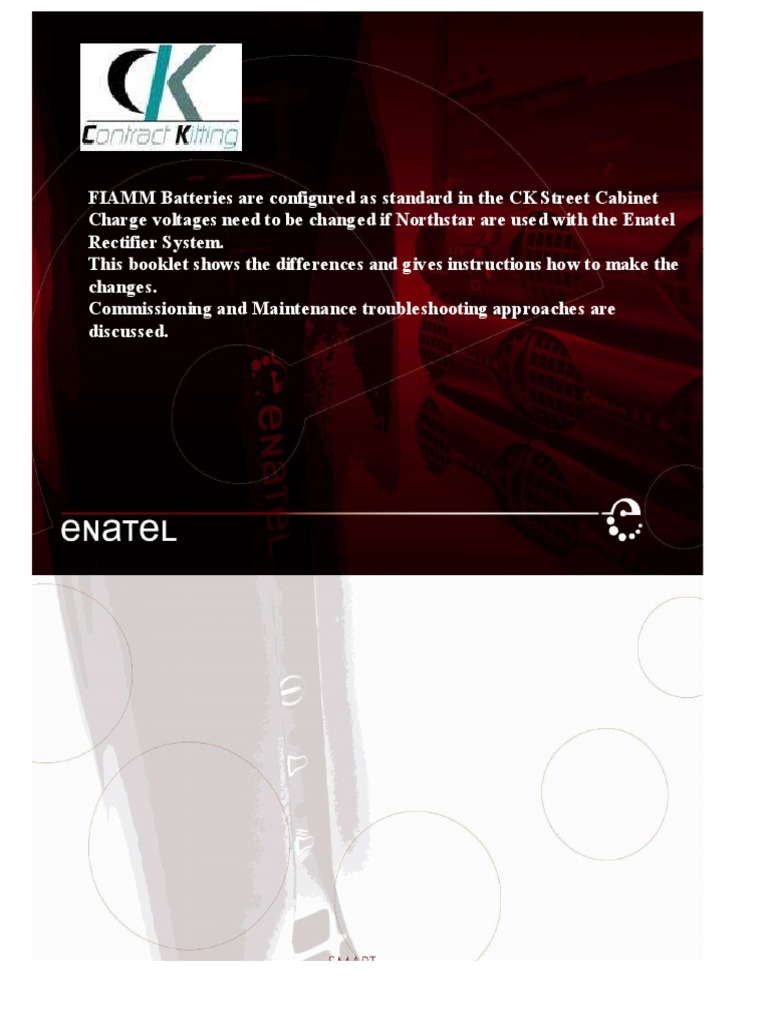 Enatel Rectifier Commisioning | PDF | Usb | Rectifier