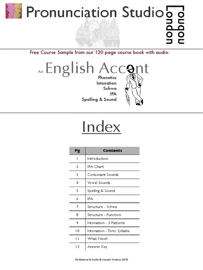 An English Accent Free Sample.pdf | English Language | Stress (Linguistics)