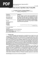 AES-512 FPGA Architecture Design | PDF | Cryptography | Key (Cryptography)