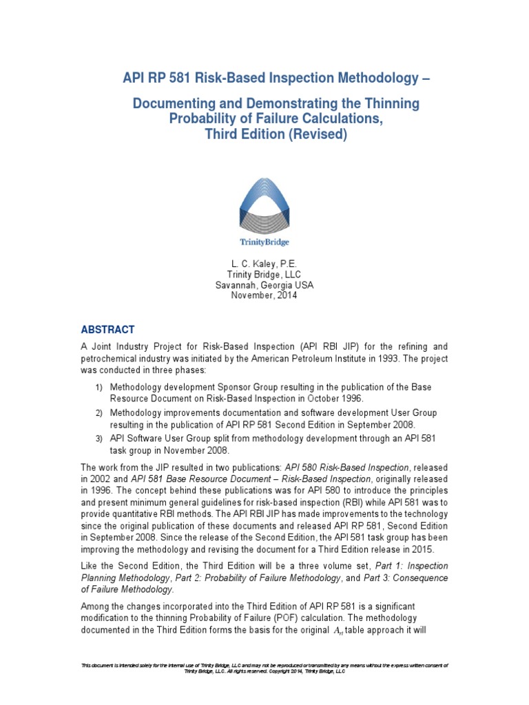 API-581 3rd Thinning Example 2 | PDF | Reliability Engineering ...