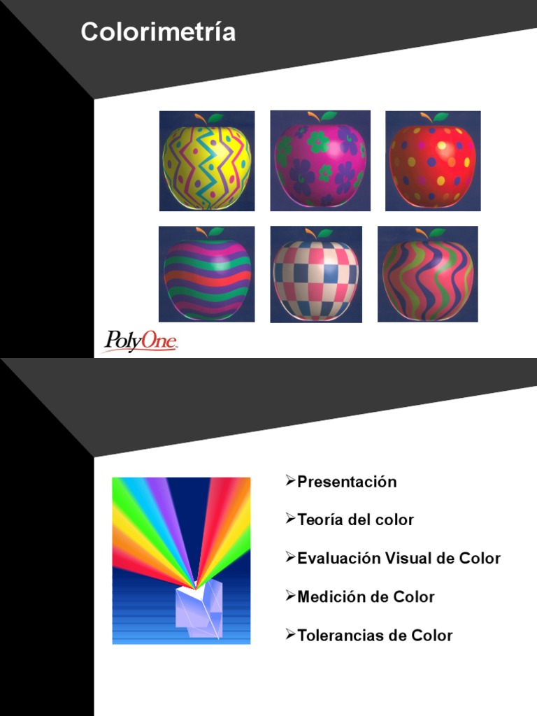Colorimetría Visual: Teoría y Medición | PDF | Color | Ligero