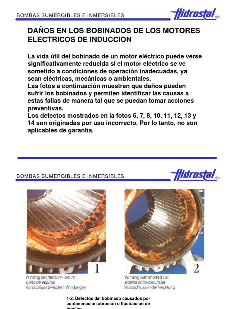 Fallas en Motores Electricos | Motor eléctrico | Inductor