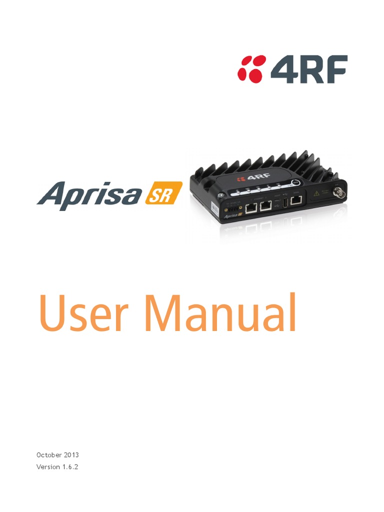 Aprisa SR User Manual 162 | PDF | Channel Access Method | Network Packet