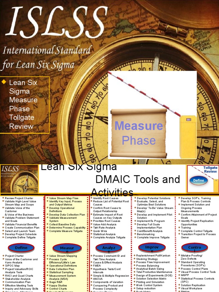 LSS Measure Tollgate Templates | Download Free PDF | Standard Deviation ...