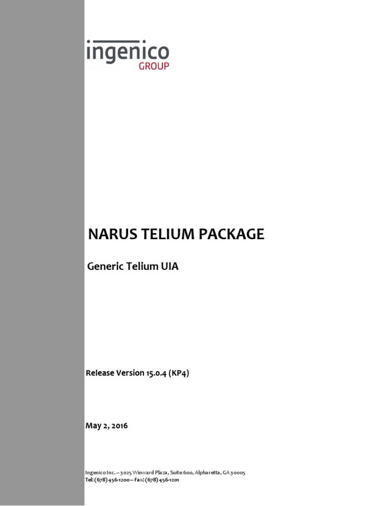 Ingenico Telium Configuration | PDF | Usb Flash Drive | Booting