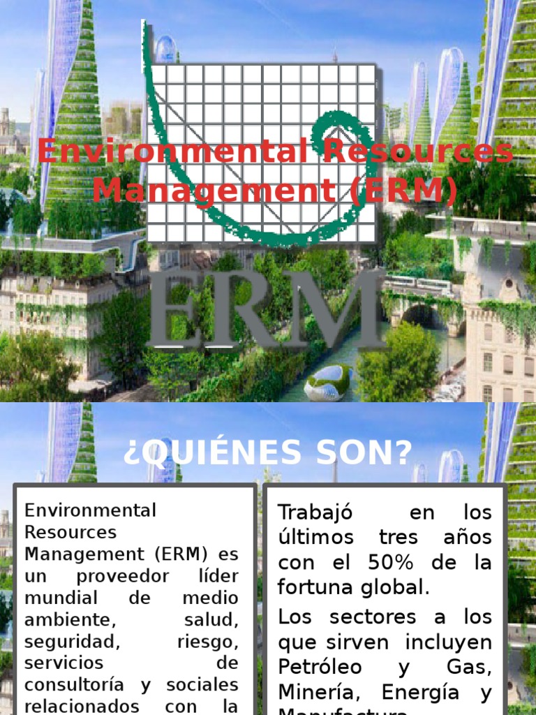 Environmental Resources Management (ERM) | PDF | Liderazgo | Bienestar