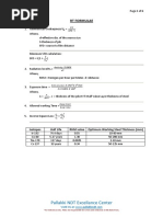 Ultrasonic Testing Formulas | PDF | Wavelength | Waves