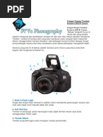 Mengenali Fungsi Tombol Dan Bagian Kamera DSLR | PDF | Komputer