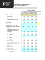 CMA Data in Excel | PDF | Working Capital | Government Budget Balance