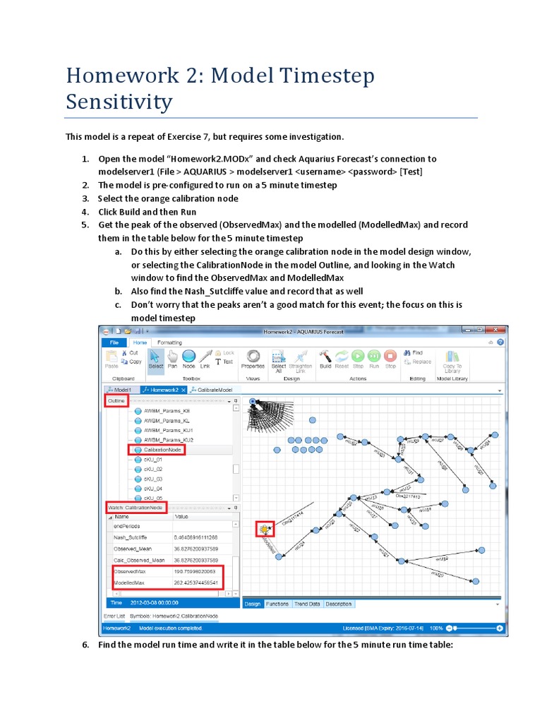 Homework2 ModelTimestepSensitivity | PDF | Areas Of Computer Science | Computing