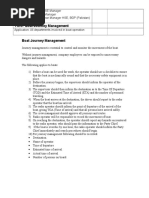 Journey Management Plan Template (A374101) | PDF | Vehicles | Risk