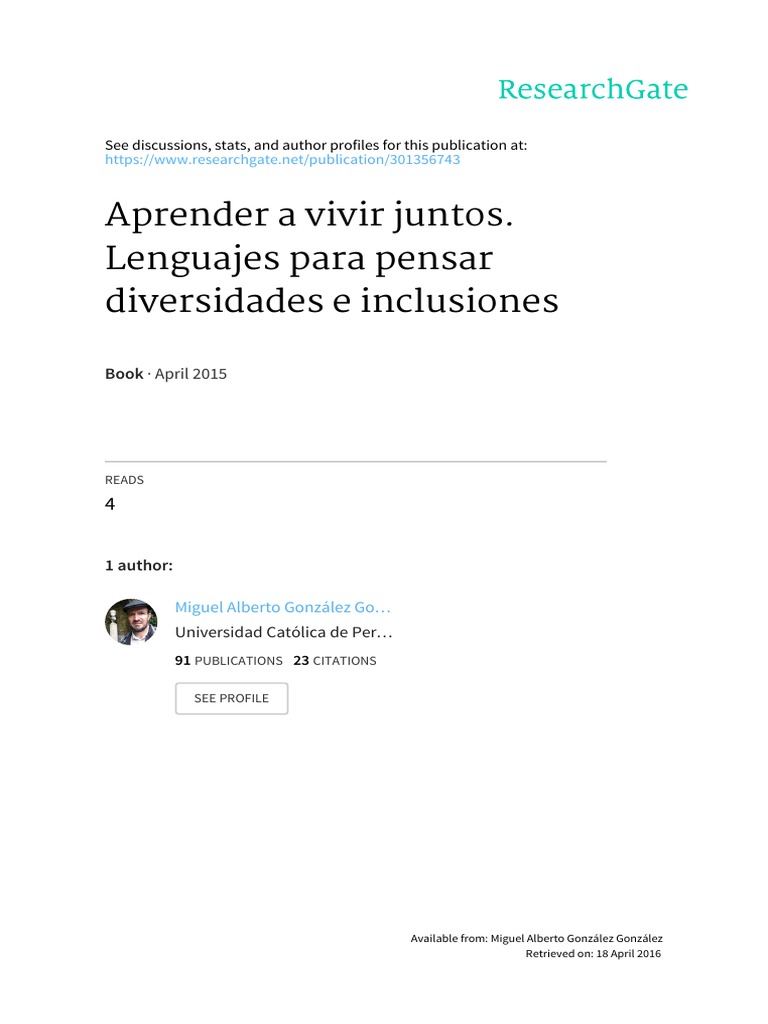 Aprender A Vivir Juntos | PDF | Oración (Lingüística) | Platón