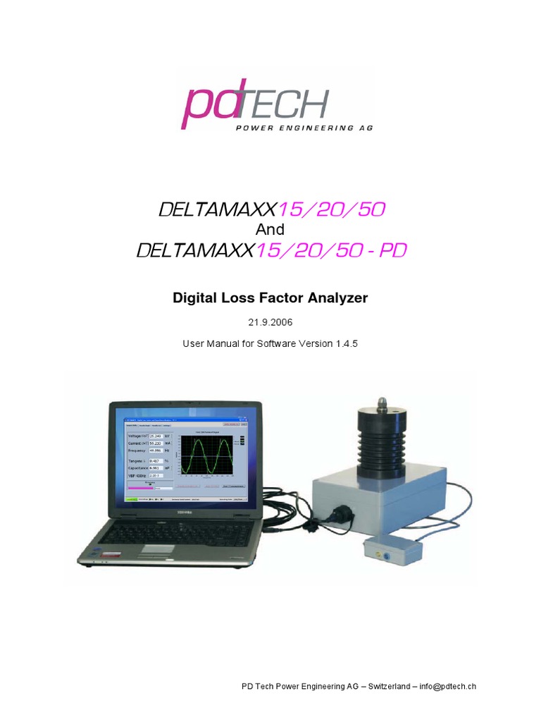 DELTAMAXX User Manual 1.4.5 | PDF | Capacitor | Power Supply