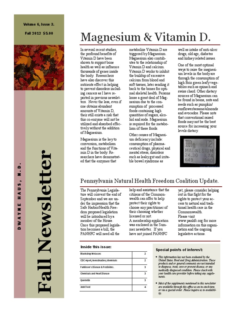 Fall 2012 PDF | PDF | Molasses | Pesticide