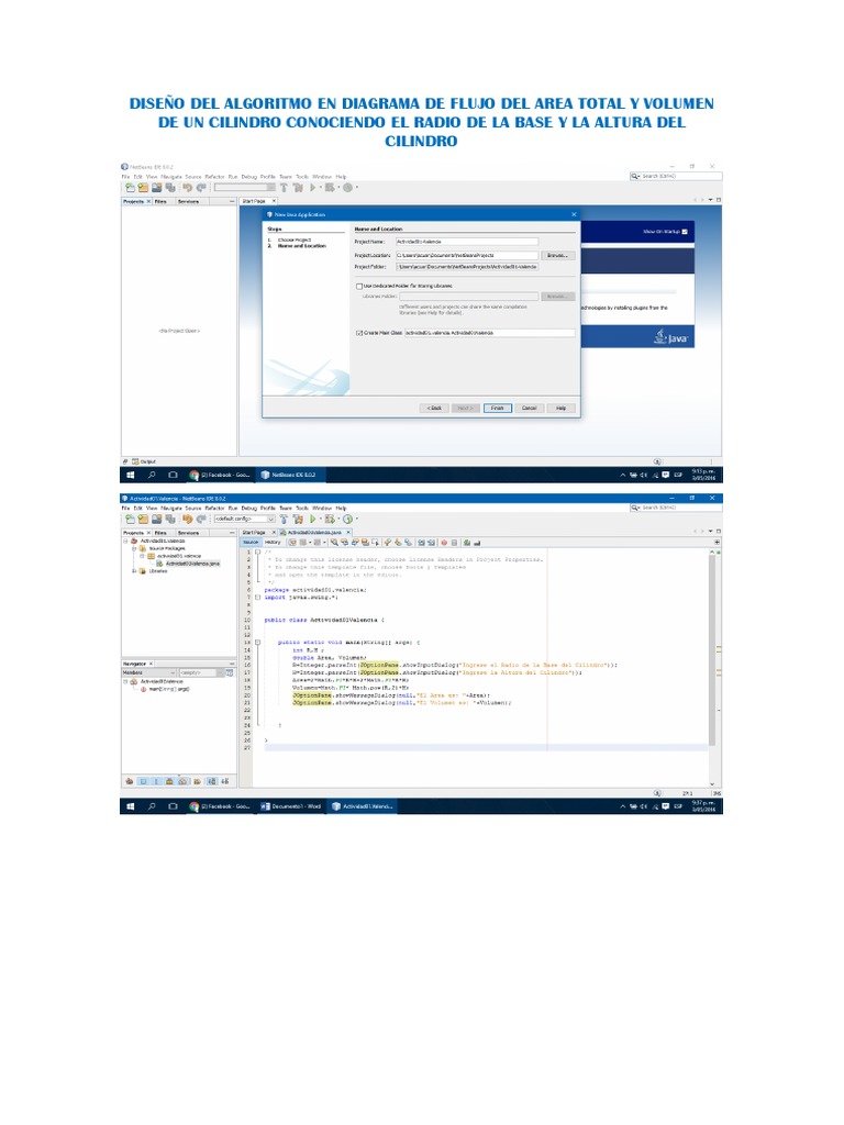 NETBEANS Diagrama de Flujo | PDF
