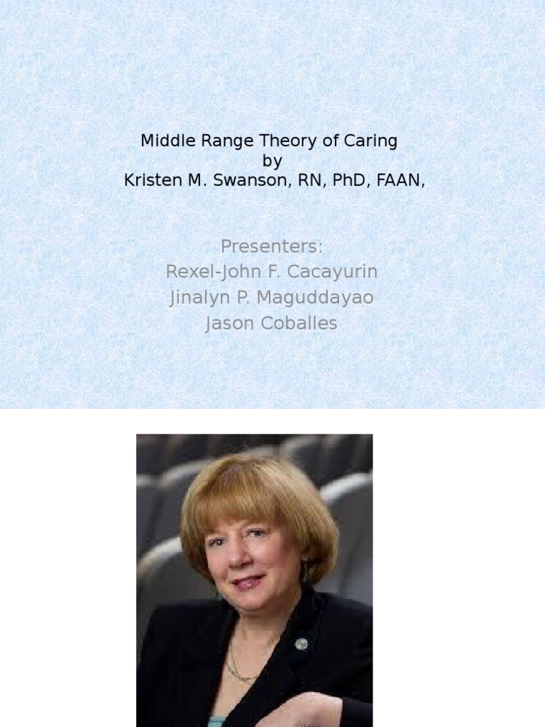 Middle Range Theory of Caring | PDF | Self | Nursing