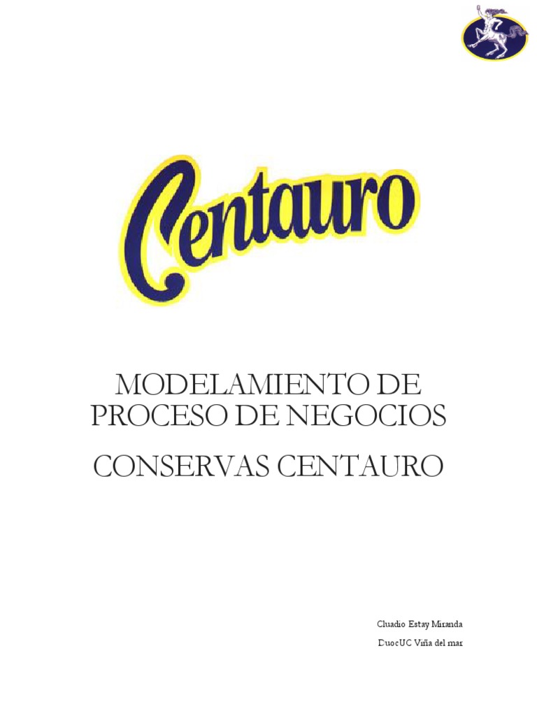 Conservas-Centauro 12 | PDF | Bases de datos | Software