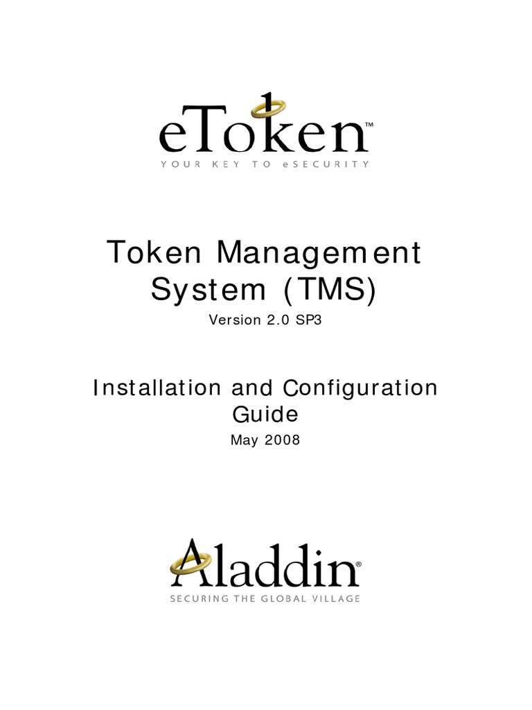 EToken TMS 2.0 SP3 Installation and Configuration Guide 0 | PDF ...