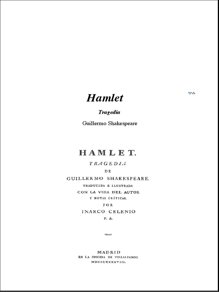 Hamlet PDF | PDF | William Shakespeare | Aldea
