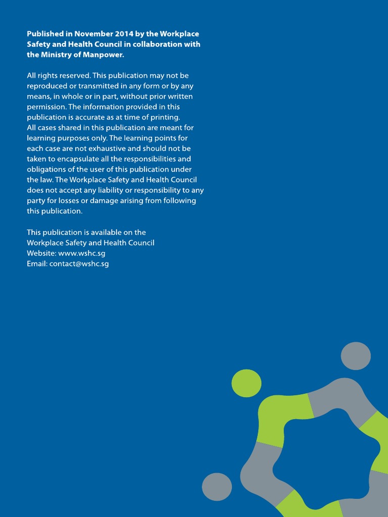 WSH Guidelines On Safe Use of Machinery | PDF | Risk Management | Shift ...