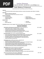 AIM Resume Guidance | PDF | Résumé | Behavior Modification