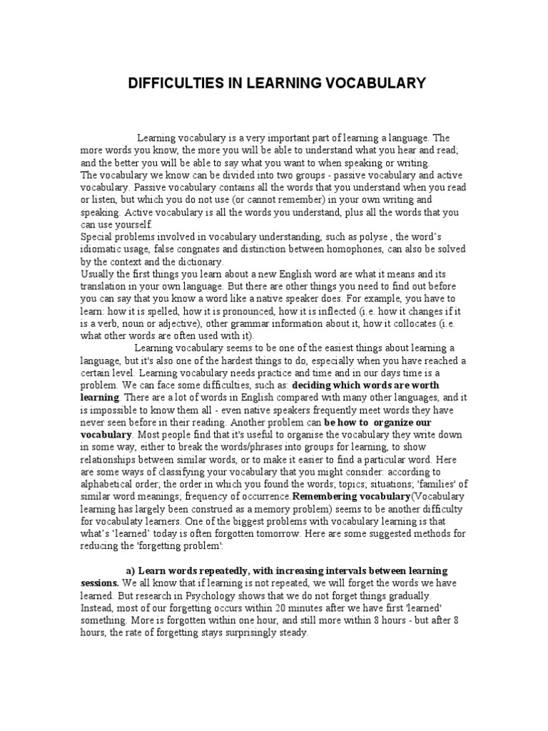 difficulties-in-learning-vocabulary-pdf-vocabulary-word