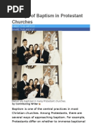 Emcee Script Baptism | PDF | Godparent | Childhood