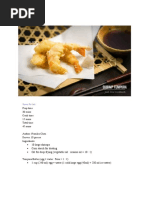 Incanta Menu Br693txx | PDF | Sushi | Tofu