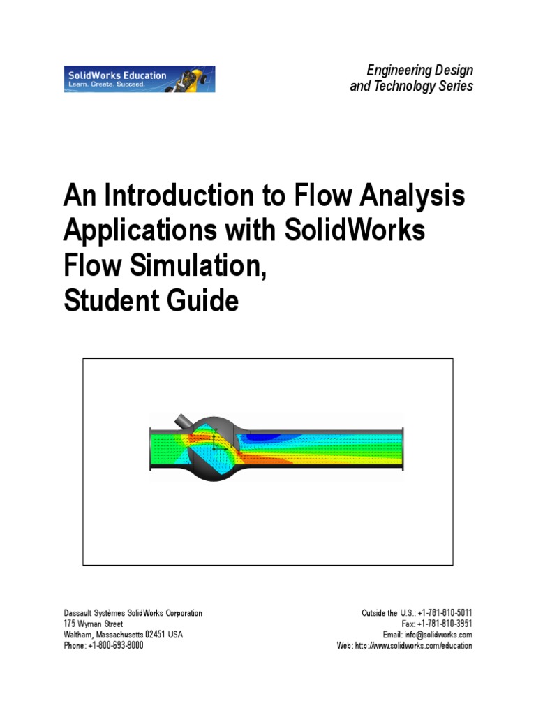 EDU Flow Simulation Student 2015 ENG SV | PDF | Fluid Dynamics ...