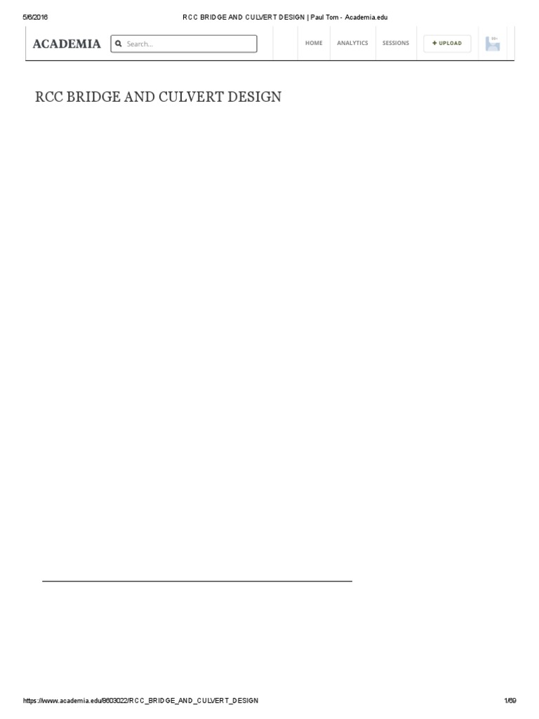 RCC Bridge | PDF | Bridge | Tunnel