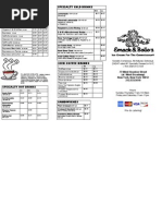 Nutella Cafe Menu | PDF