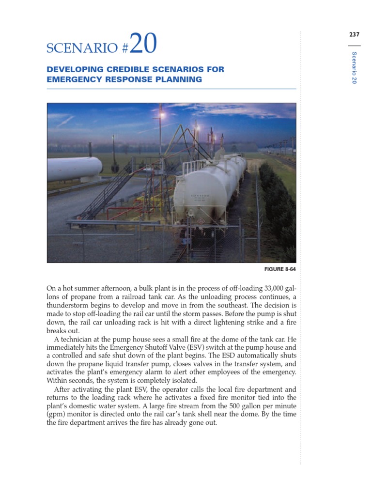 Scenario #: Developing Credible Scenarios For Emergency Response ...
