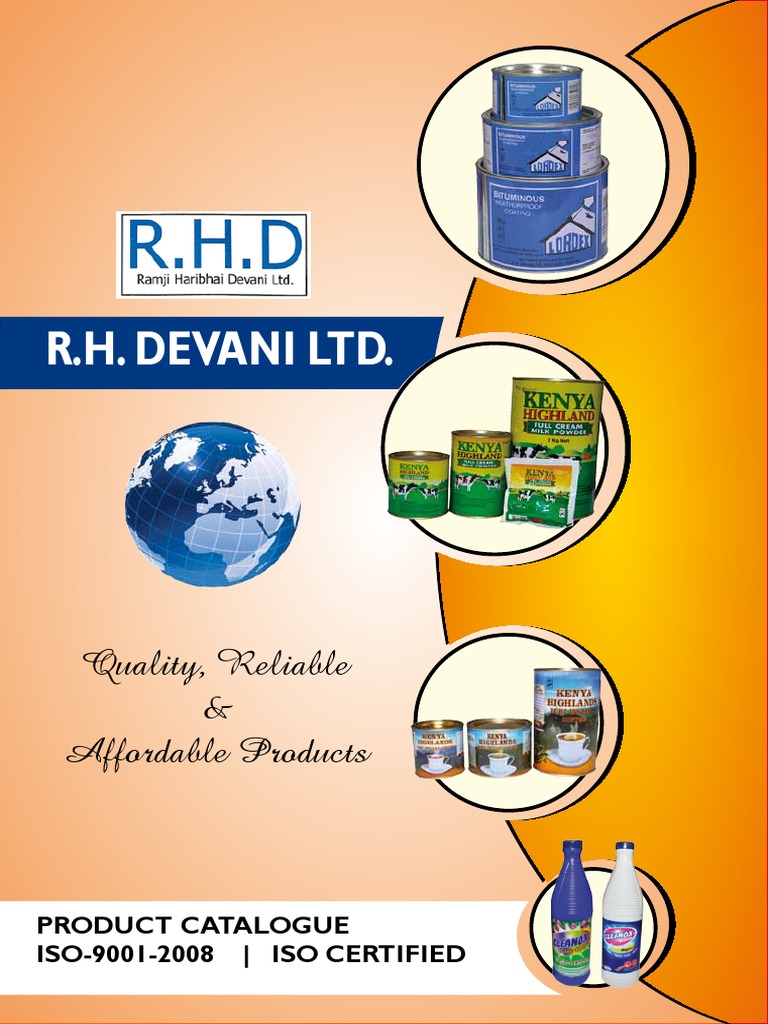 RH Devani Product Catalogue | PDF | Adhesive | Vinegar