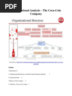 Coca Cola Value Chain Analysis | PDF | Coca Cola | The Coca Cola Company
