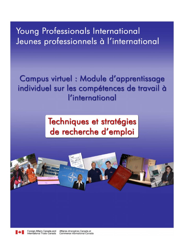 Stratégie et techniques de recherche d'emploi | Recherche d'emploi ...