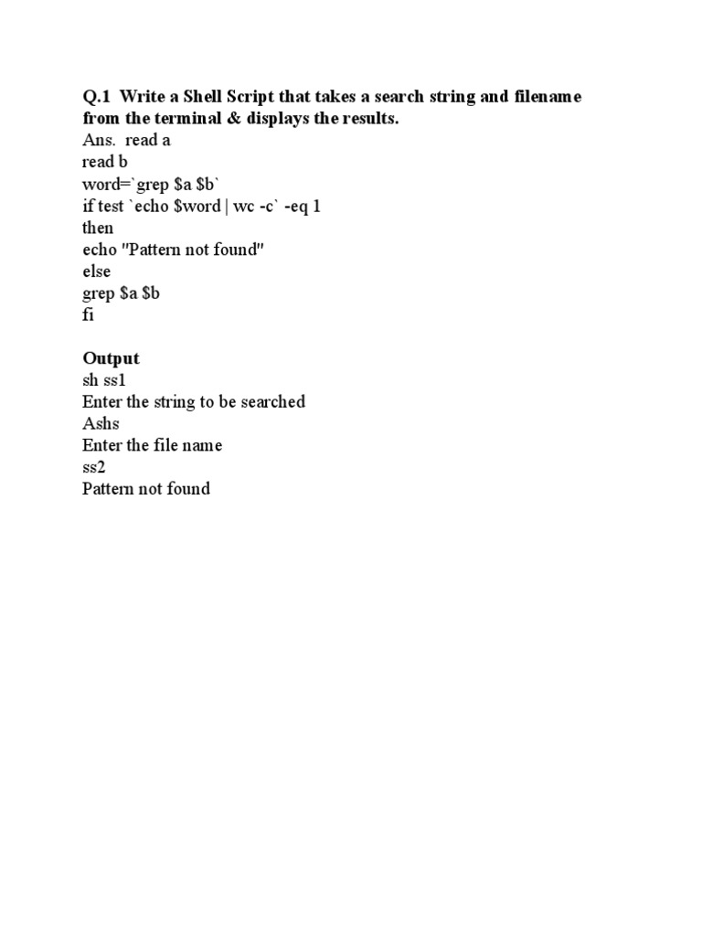 Unix Lab File Pdf Command Line Interface Filename