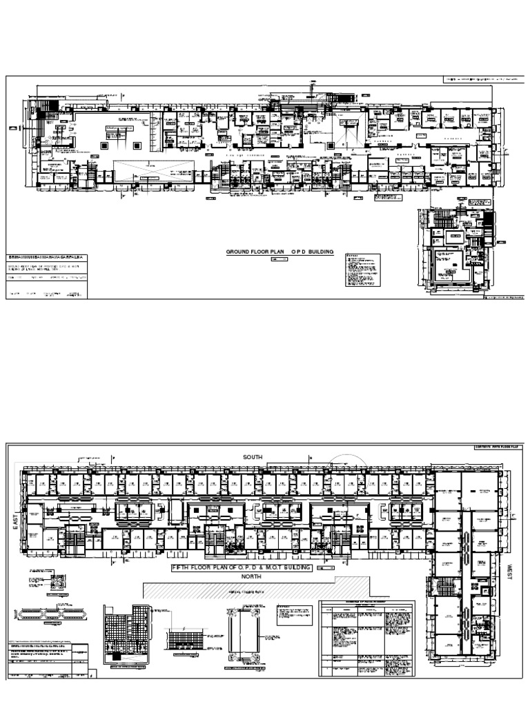 Proposed Hospital Floor Plans | PDF | Building Technology | Art Media