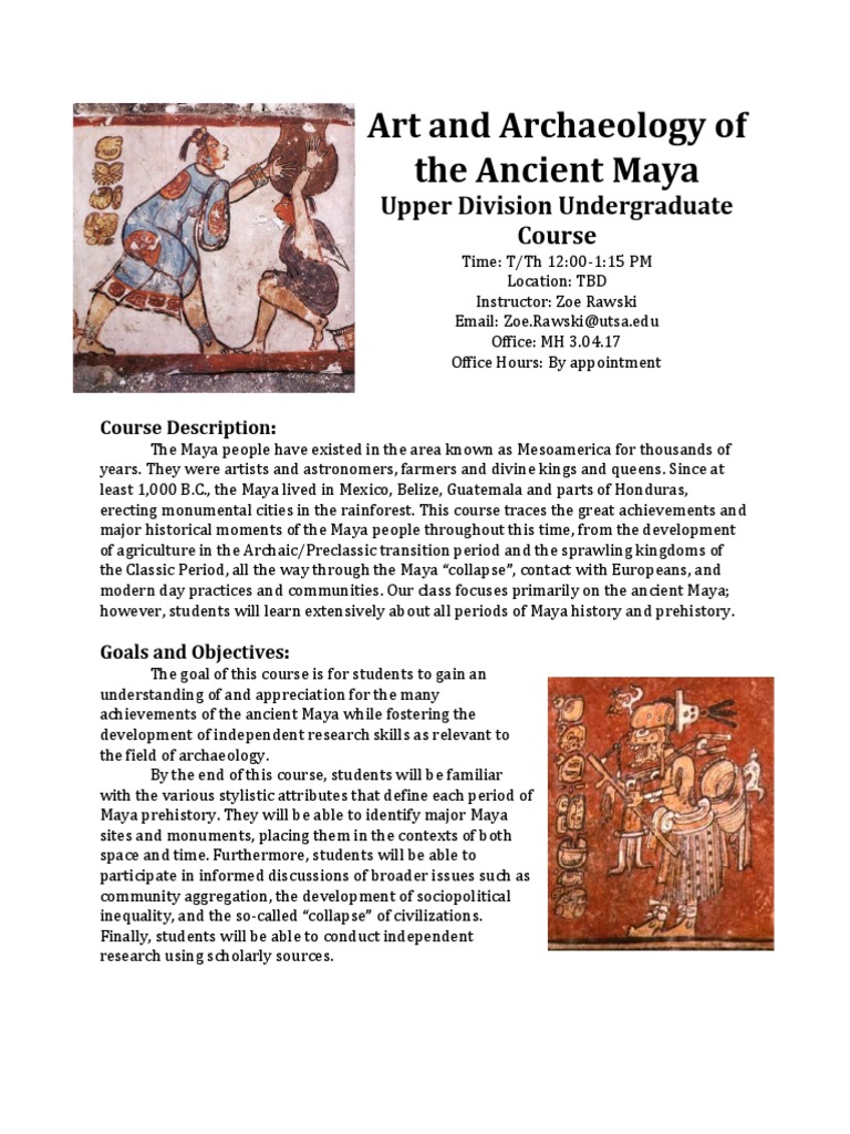 Full Syllabus 2 Upper Division Topic | PDF | Maya Civilization ...
