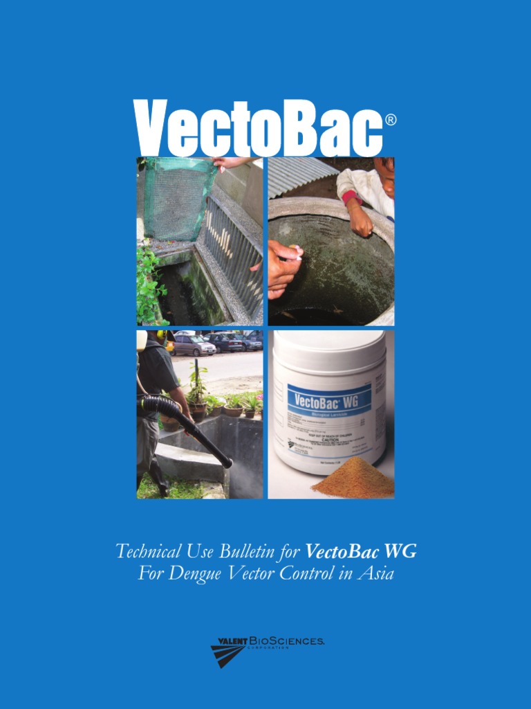Vectobac Sup Sup Wg Technical Use Bulletin Dengue Vector Control Asia ...