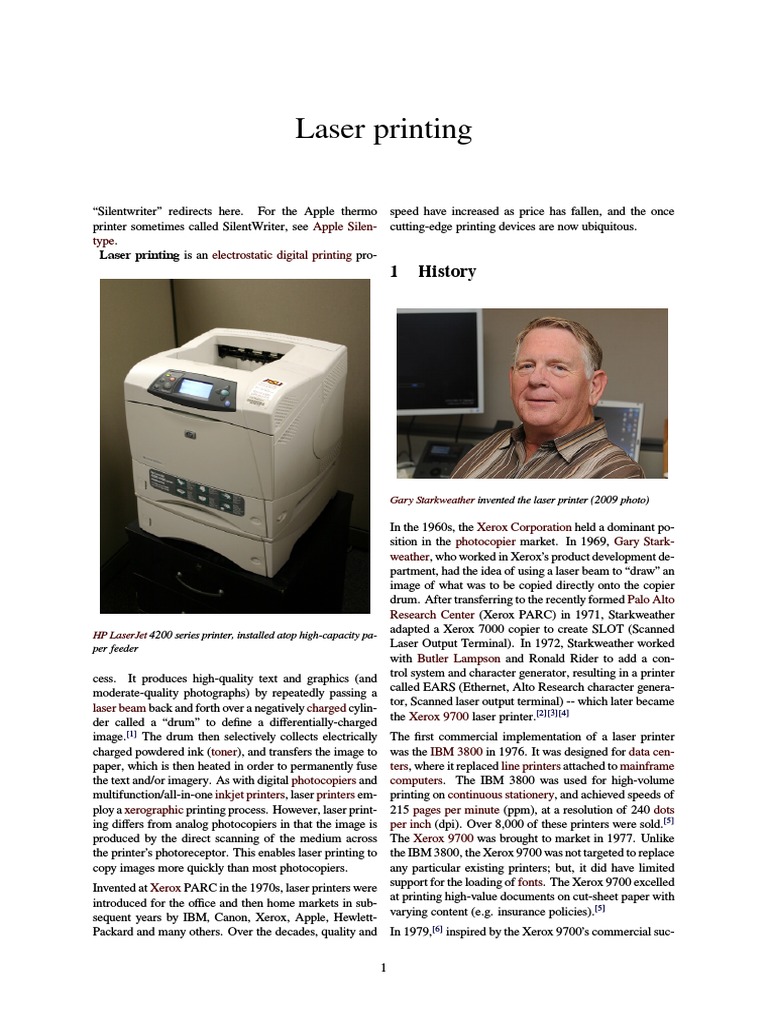 Laser Printmaking | PDF | Printer (Computing) | Office Work