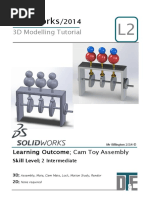 3D Lego Brick Modeling in SolidWorks | PDF | Extrusion | Brick