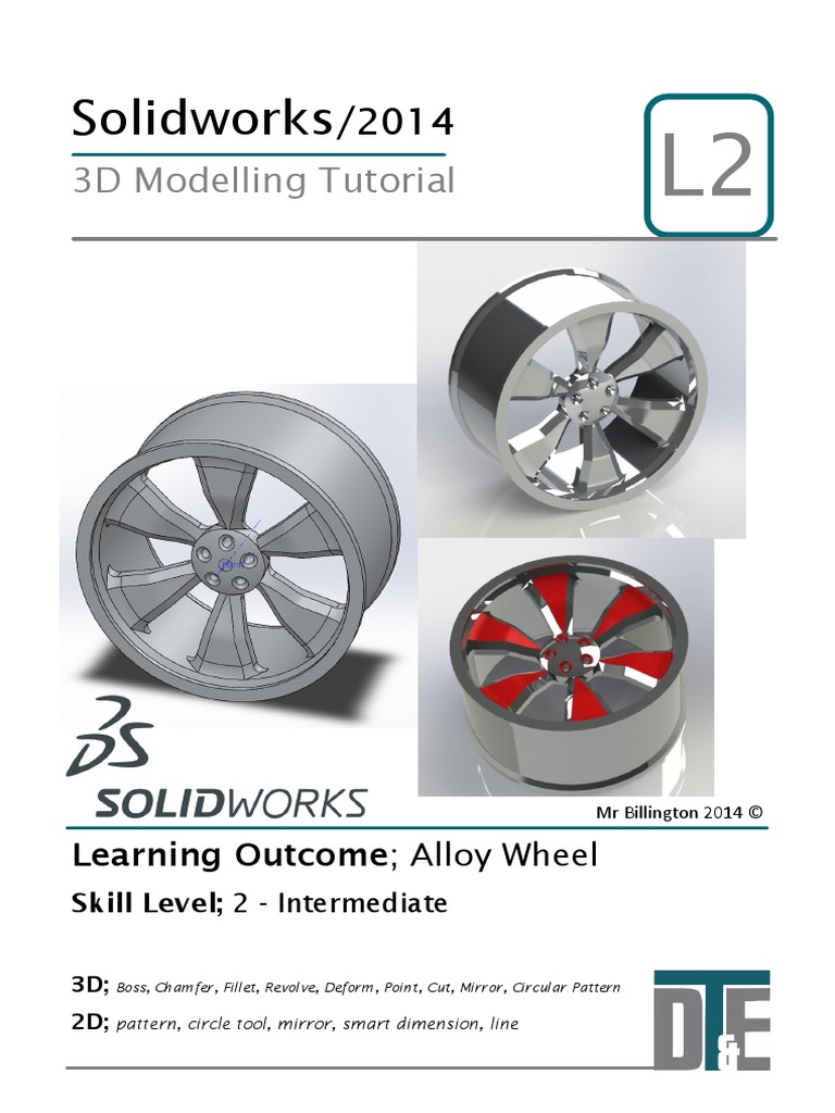 11. Solidworks Tutorial - Alloy Wheel | Deformation (Engineering ...