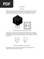 Esquema Electrónico de Conexión Del Sensor CNY70 | PDF