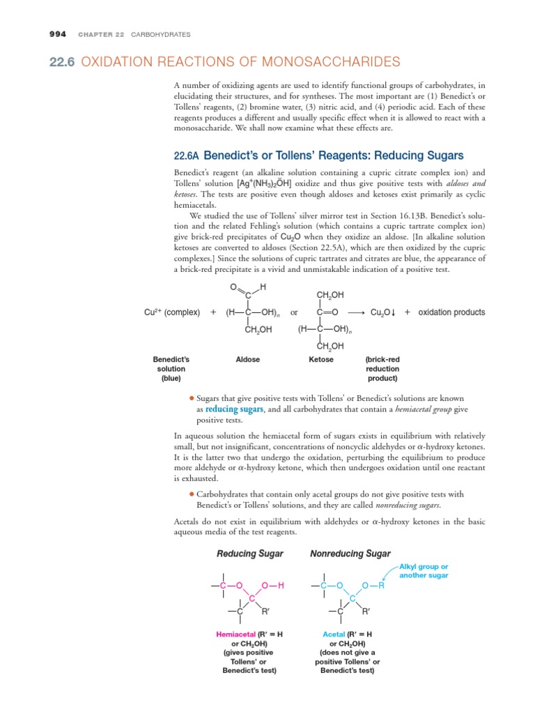 Organic Chemistry Solomon Periodic Acid | PDF | Carbohydrates | Aldehyde